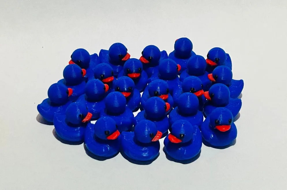 Mini ducks (Multi-Color AND Single-Color print) - Free 3D Print Model ...