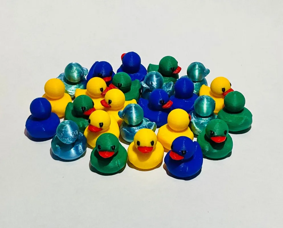 Mini patinhos (Impressão Multicolorida E Monocolorida) por Abfcs ...