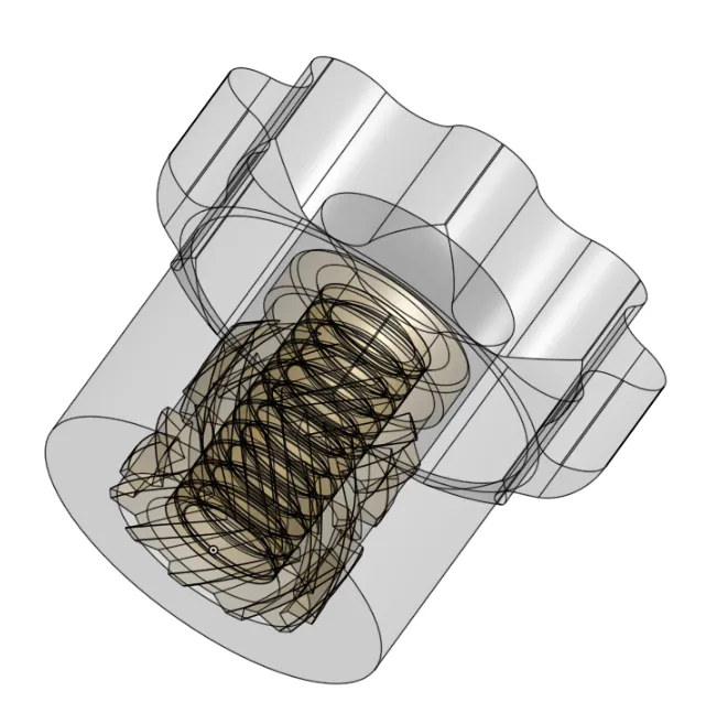 3D Printed Knob with M3 Brass Inserts - Free 3D Print Model - MakerWorld