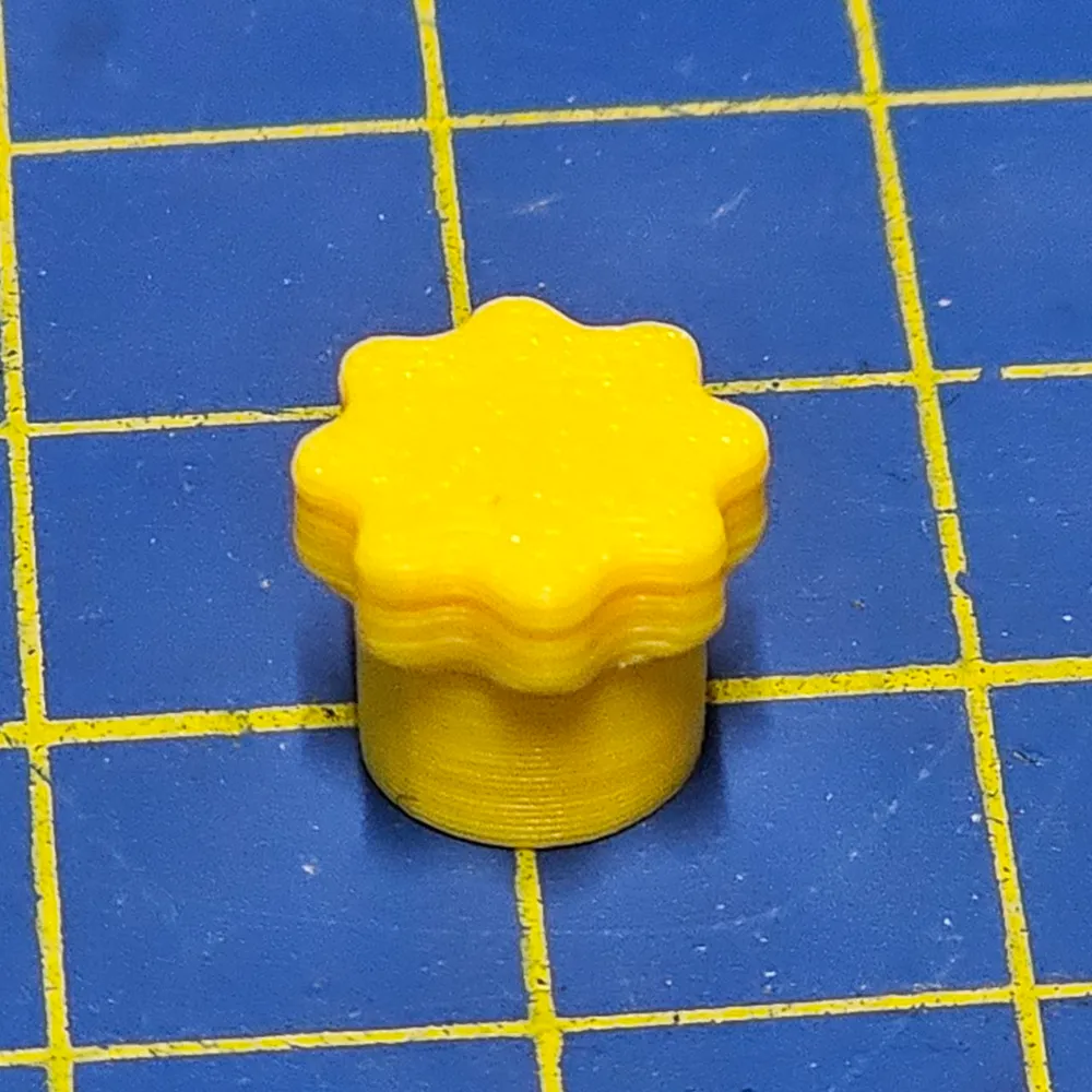 3D Printed Knob with M3 Brass Inserts by Myzhar MakerWorld: Download ...