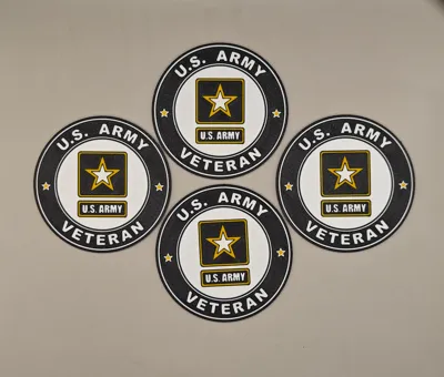 U.S. Army Veteran Coasters by railimages - MakerWorld