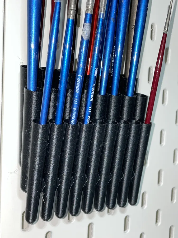 Brush holder for SKADIS - Free 3D Print Model - MakerWorld