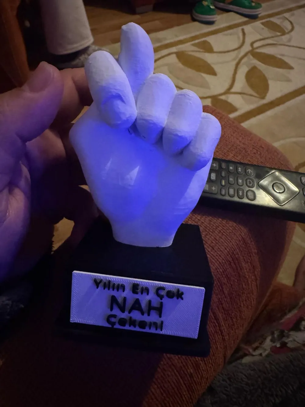NAH CUP THE BEST MIDDLE FINGER GIVER OF THE YEAR - Free 3D Print Model ...