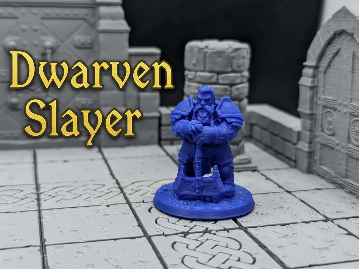 Dwarven Slayer 来自 Arwast MakerWorld：免费下载 3D 模型