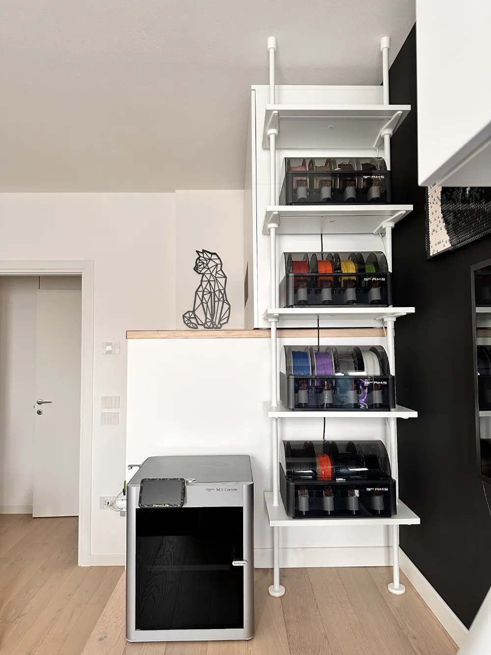 AMS shelf (stacking system) by TheMiguelBi - MakerWorld