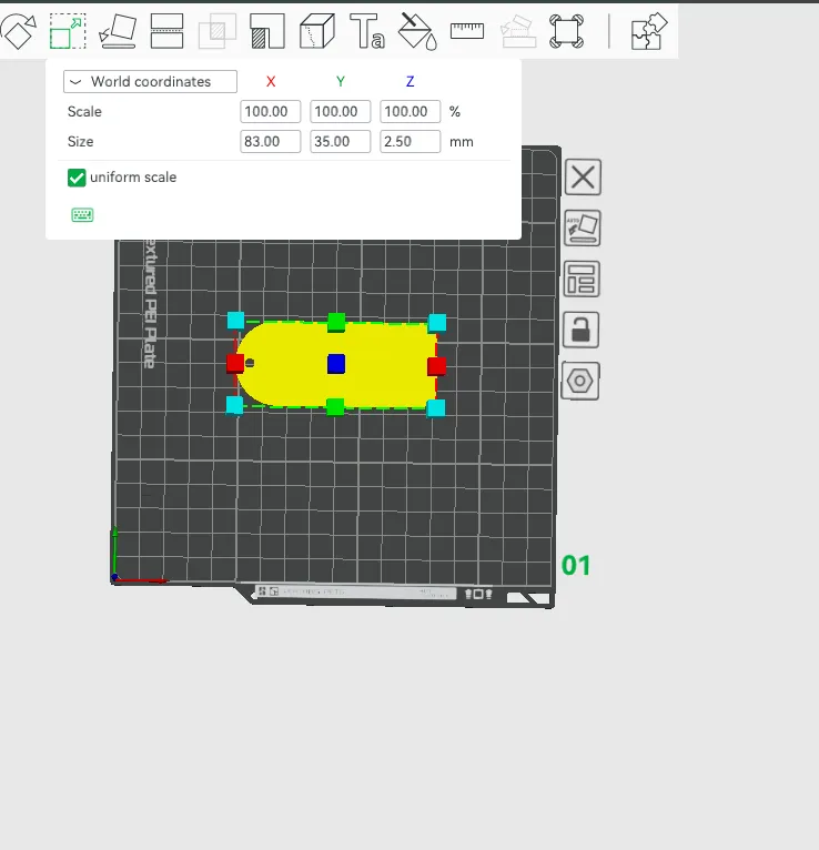 Customizable plain name tag by Bens3ds - MakerWorld