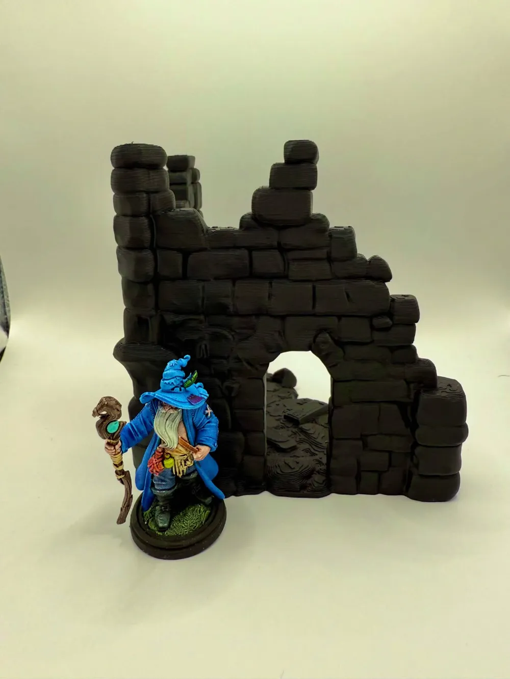 Ruined building - DND wargaming terrain - Free 3D Print Model - MakerWorld