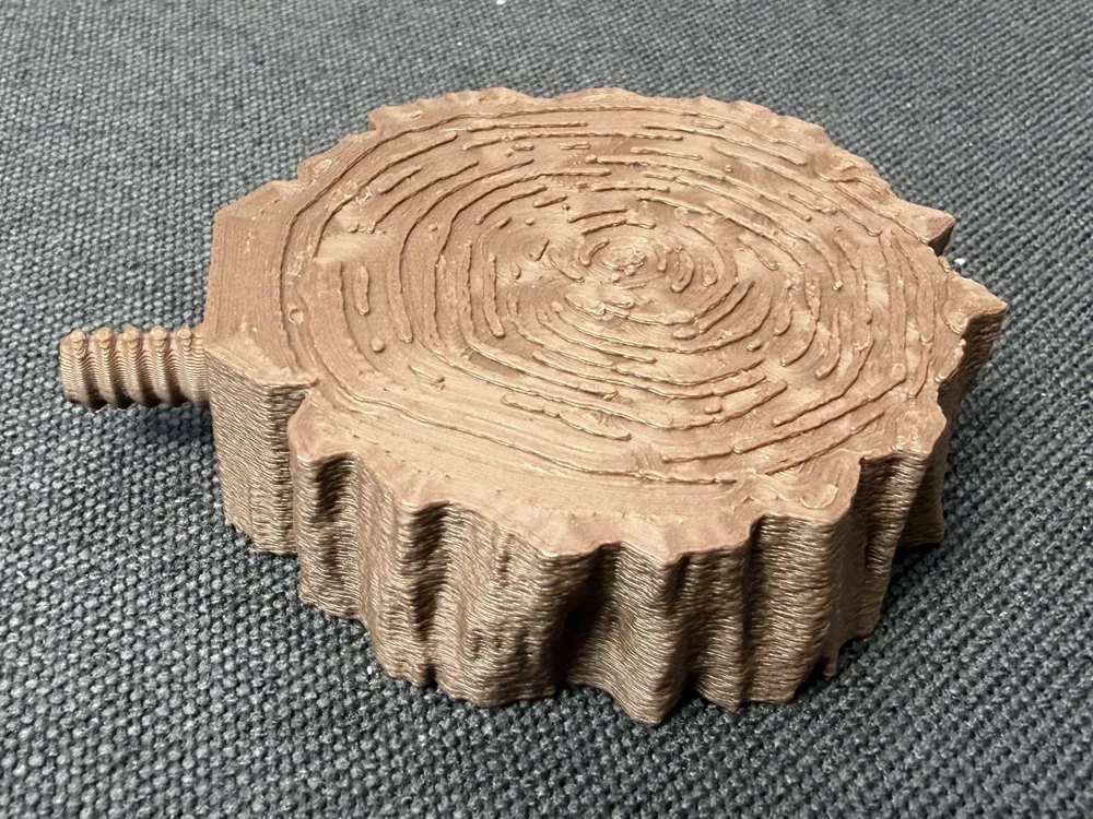 Parrot Perch (Imitation Wood) - Free 3D Print Model - MakerWorld