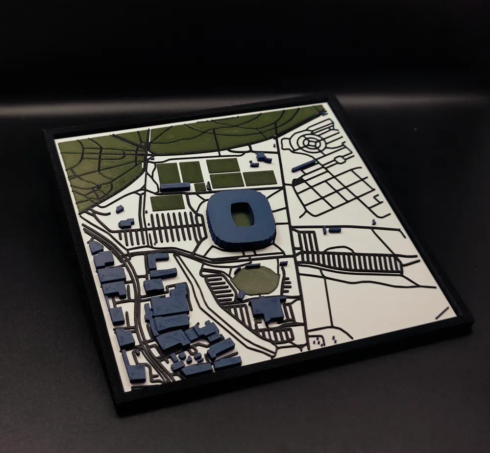 Volksparkstadion HSV 3D Miniature Model by sh85_Printing MakerWorld ...