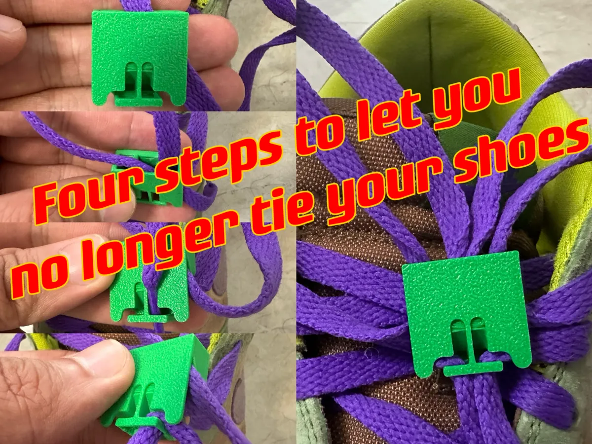 Shoelace helper - Free 3D Print Model - MakerWorld