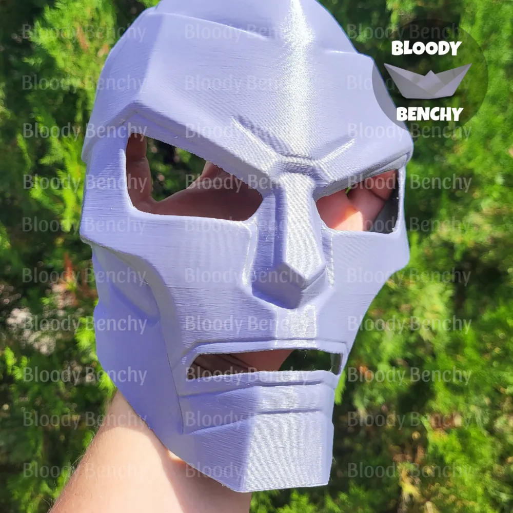 Dr Doom Face Mask - Free 3D Print Model - MakerWorld