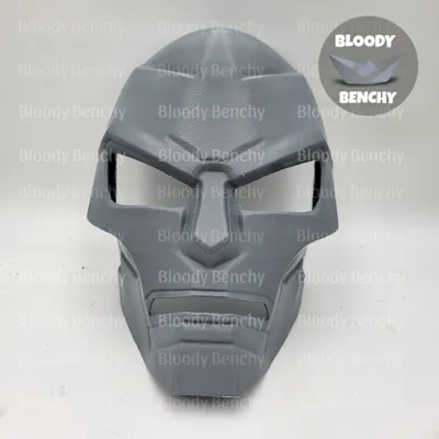 Dr Doom Face Mask by Bloody_Benchy - MakerWorld