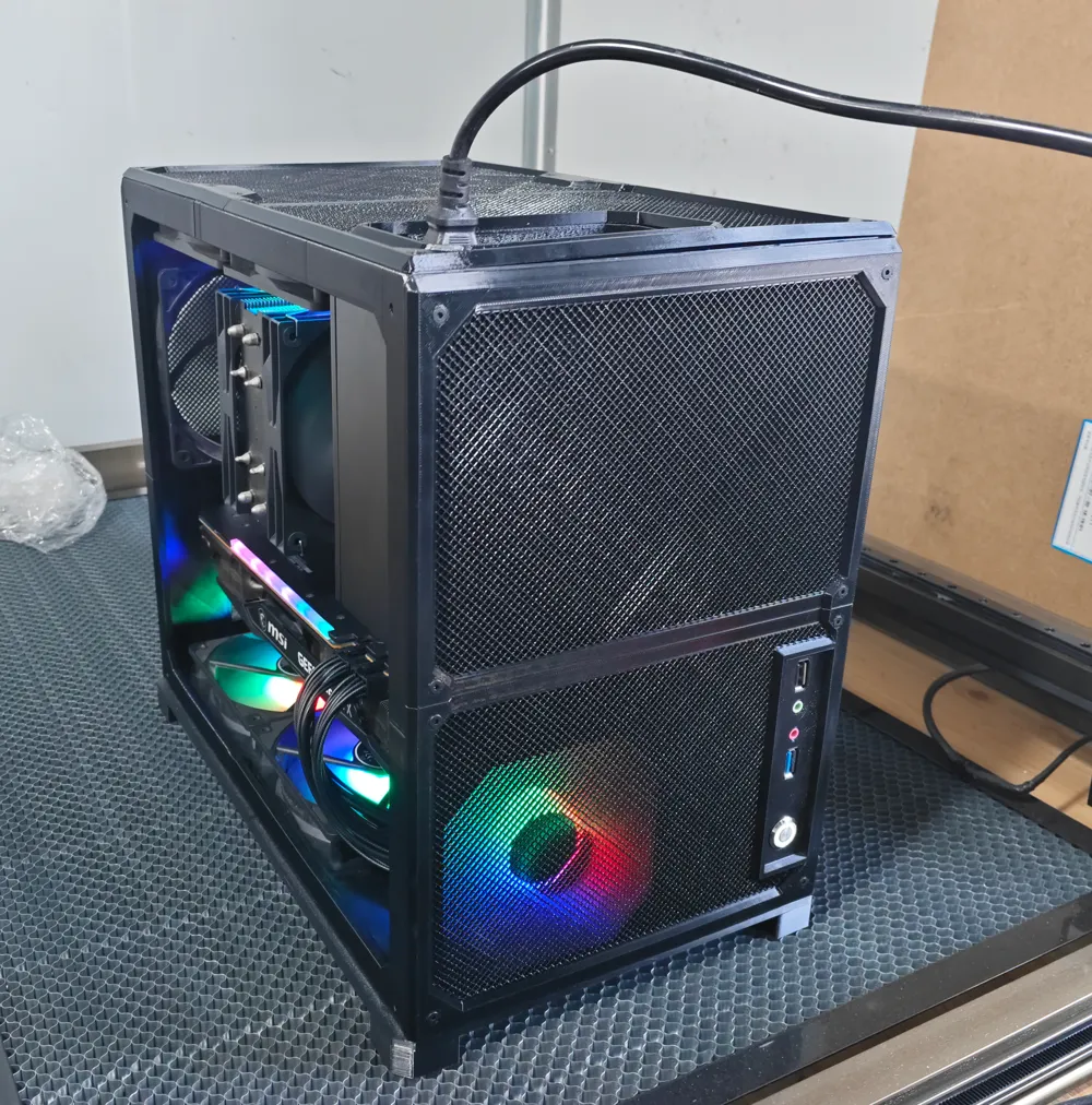 matx compact printing case (for full-size graphics cards) - Free 3D ...