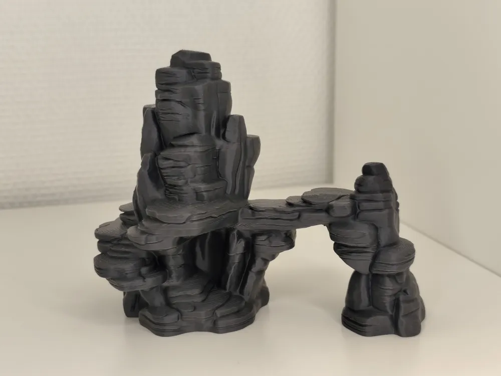 Aquarium Terrarium Rock Mountain Formation - Free 3D Print Model ...