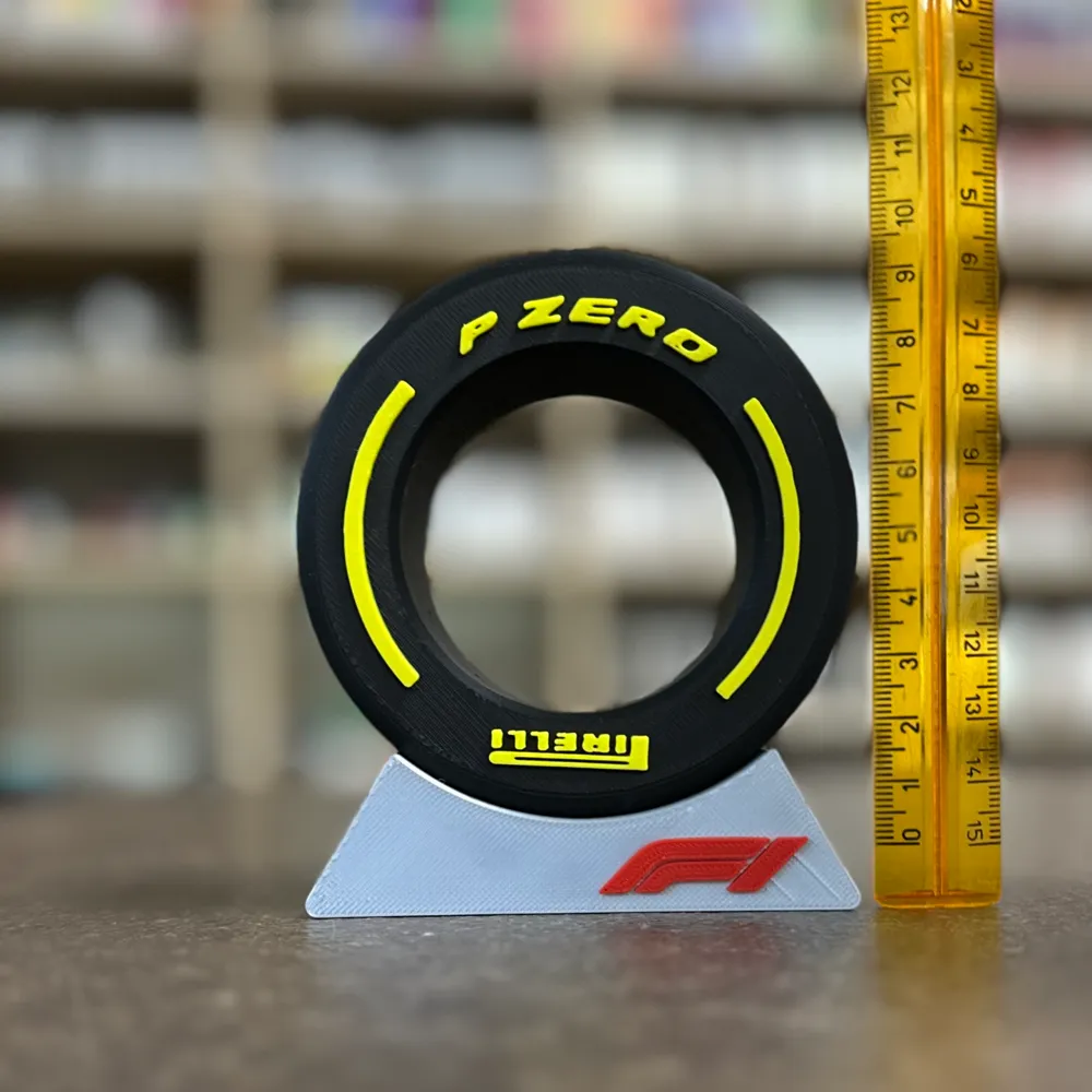 PZERO F1 TYRE + STAND by 3DLND - MakerWorld