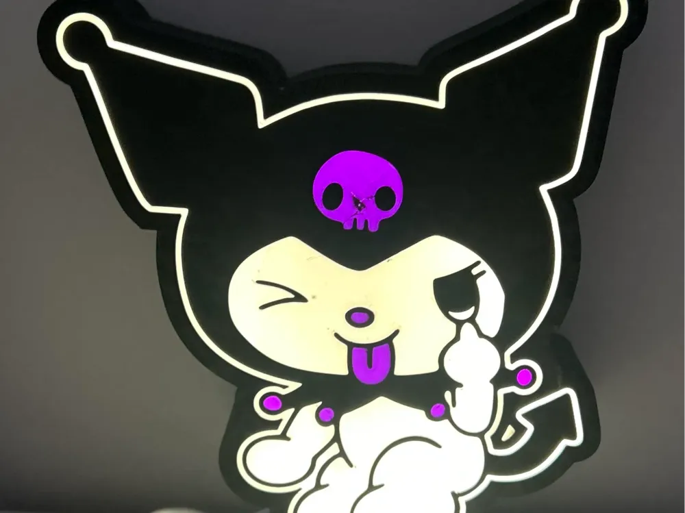 Kuromi LED Lamp by Mr Morningstar - MakerWorld