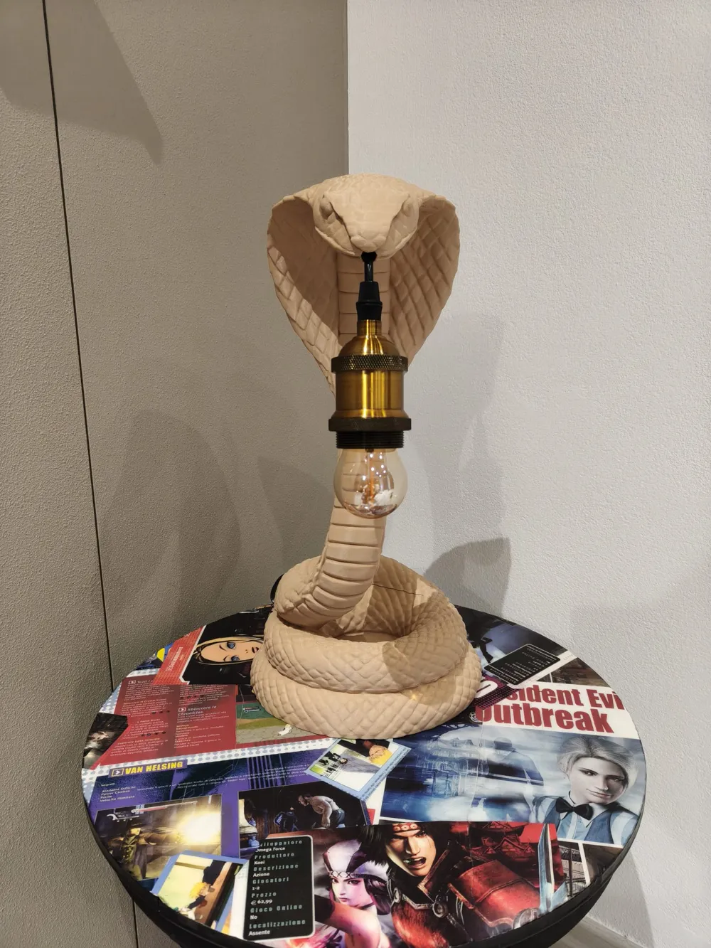 snake LAMP - Free 3D Print Model - MakerWorld