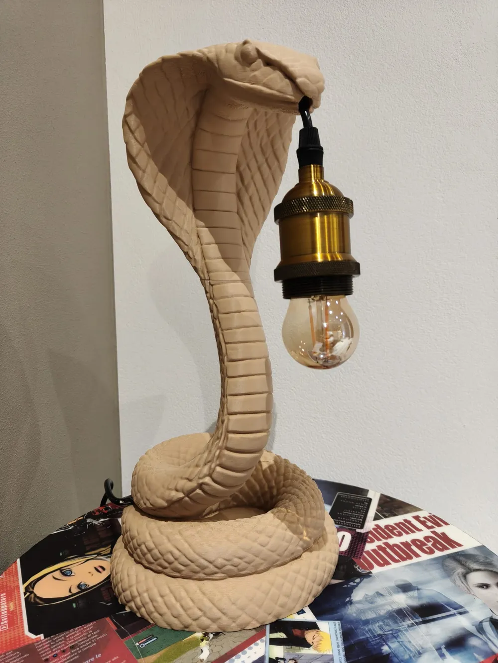 snake LAMP - Free 3D Print Model - MakerWorld
