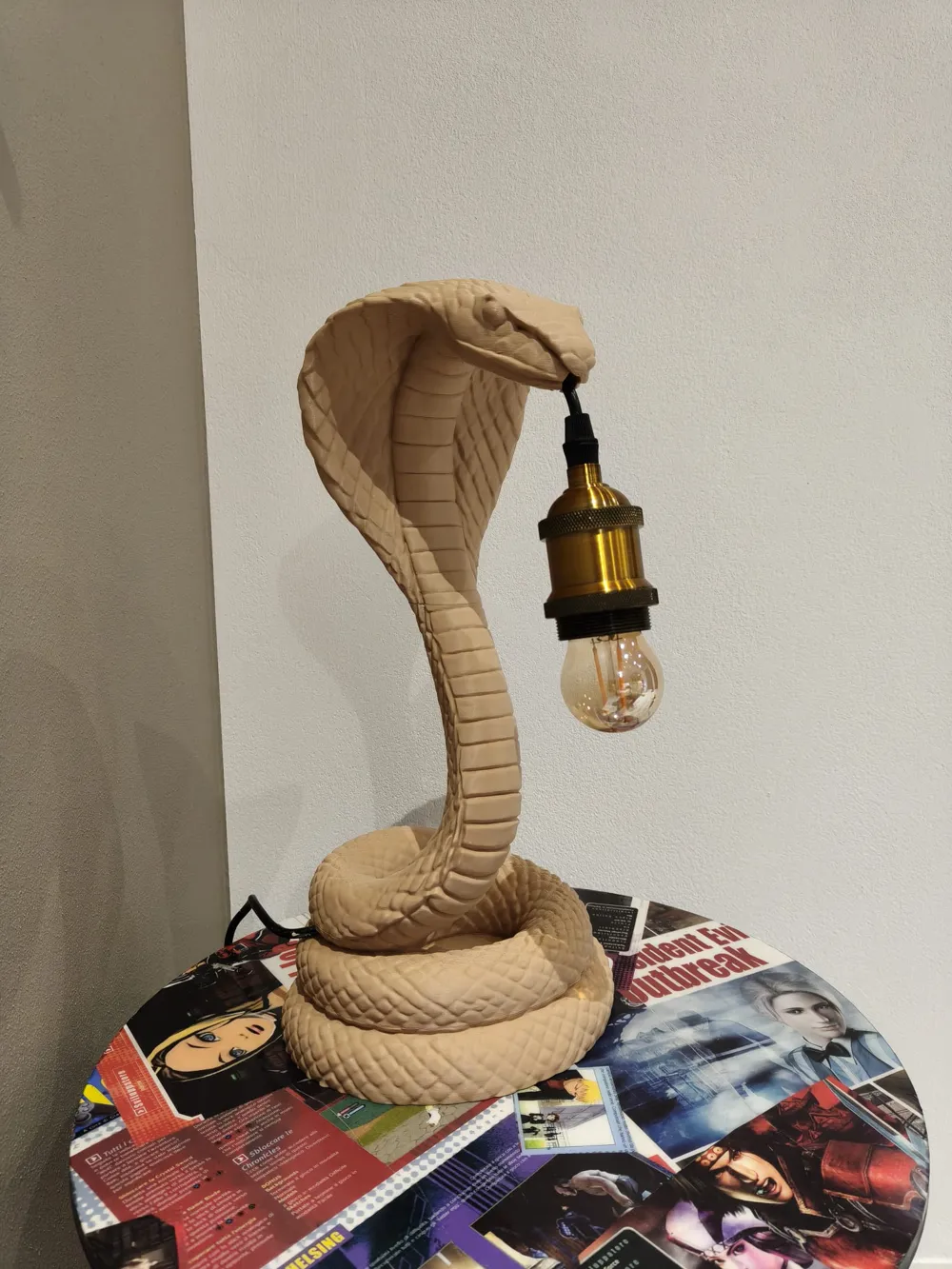 snake LAMP - Free 3D Print Model - MakerWorld