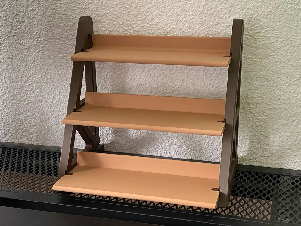 Stair Step Shelf - Free 3D Print Model - MakerWorld