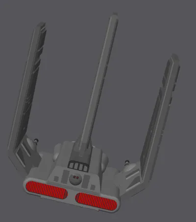 Star Wars Lambda Shuttle Remixed by Sav MakerWorld: Download Free 3D Models