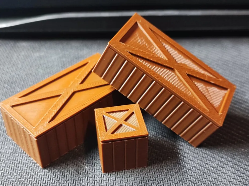 Mini Wooden Box Set - Free 3D Print Model - MakerWorld