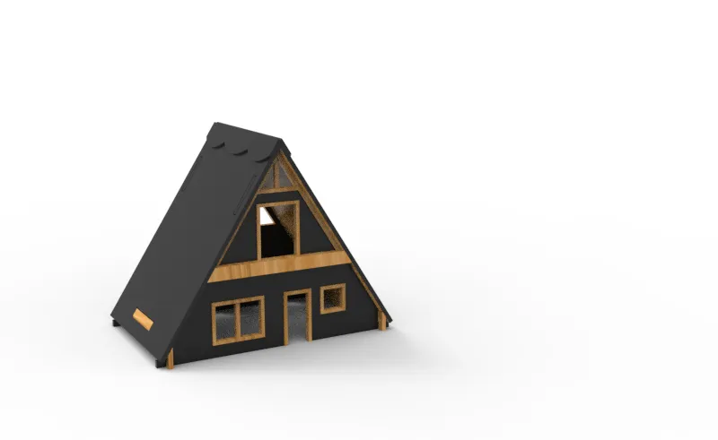 A-Frame House Kit Card by LAYRLAB MakerWorld: Download Free 3D Models