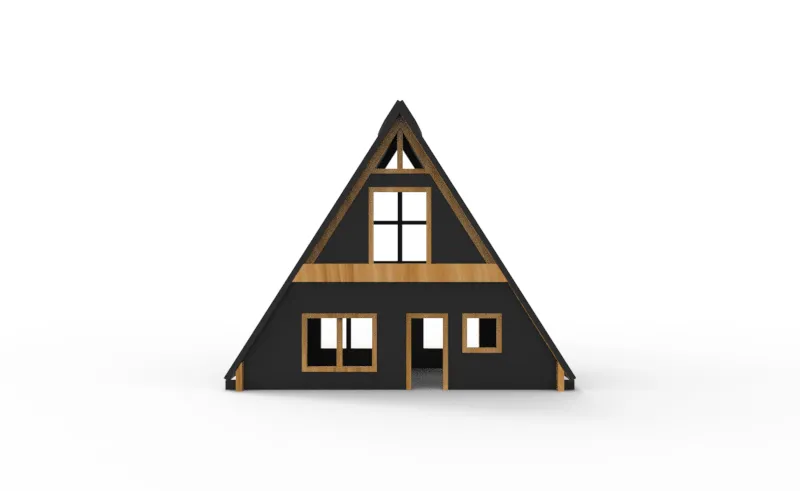 A-Frame House Kit Card by LAYRLAB MakerWorld: Download Free 3D Models