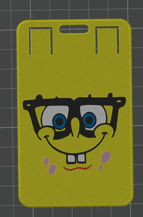 SpongeBob & Friends – Character ID Badge Set - Free 3D Print Model ...
