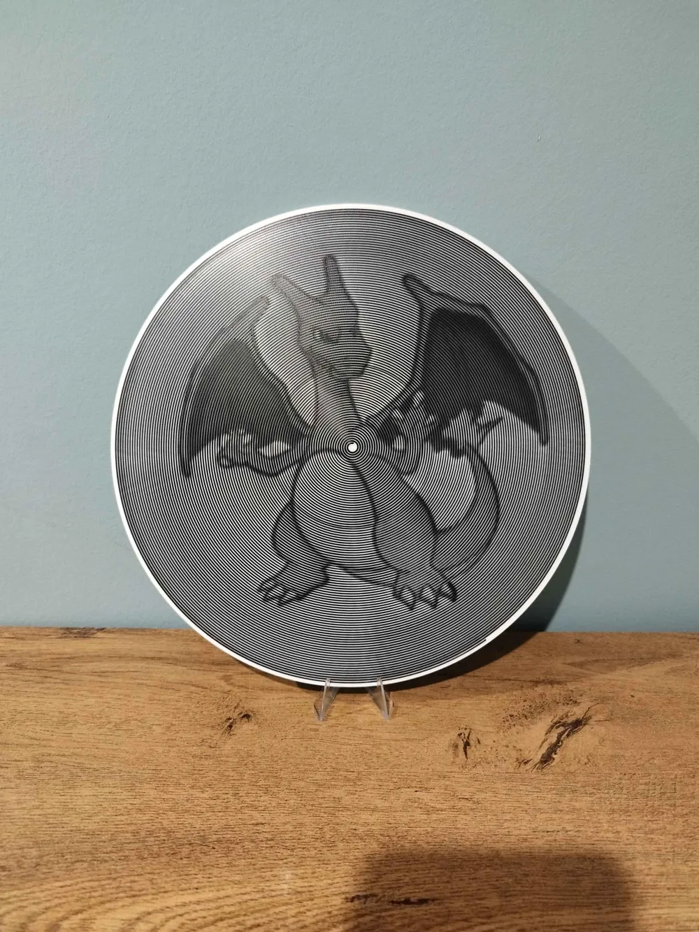 dracaufeu Vinyl Effect – Single Line Spiral Art - Free 3D Print Model ...