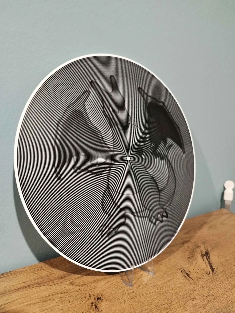 dracaufeu Vinyl Effect – Single Line Spiral Art - Free 3D Print Model ...