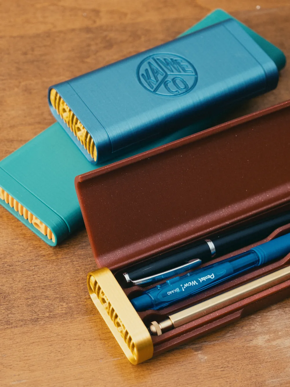 Stylish Modern Tech Inspired Pen/Pencil cases - Free 3D Print Model ...