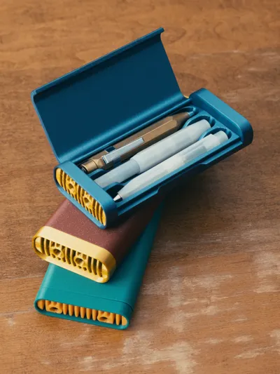 Stylish Modern Tech Inspired Pen/Pencil cases by Josh-3D MakerWorld ...