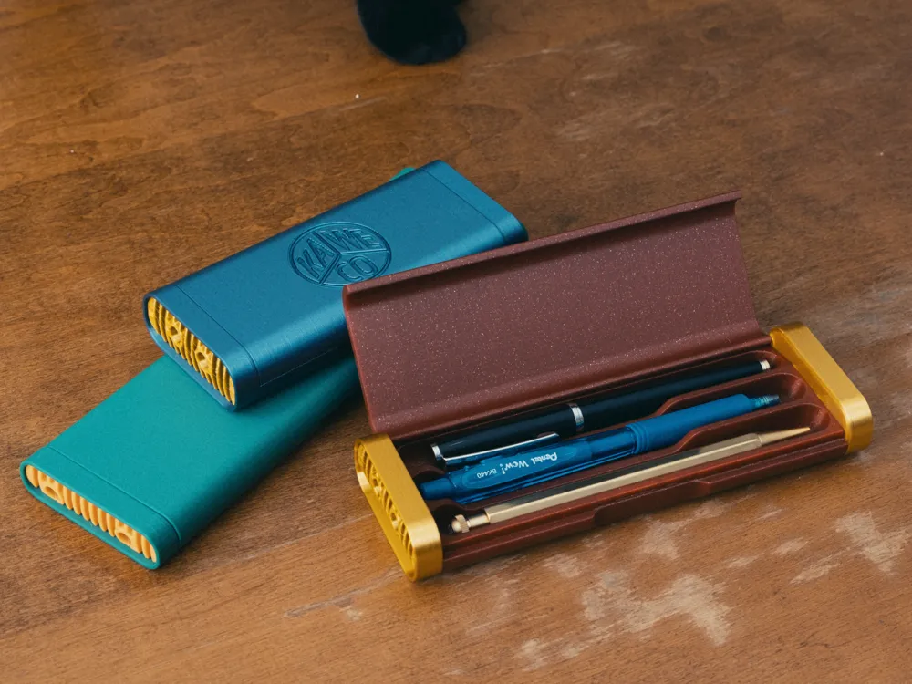 Stylish Modern Tech Inspired Pen/Pencil cases - Free 3D Print Model ...