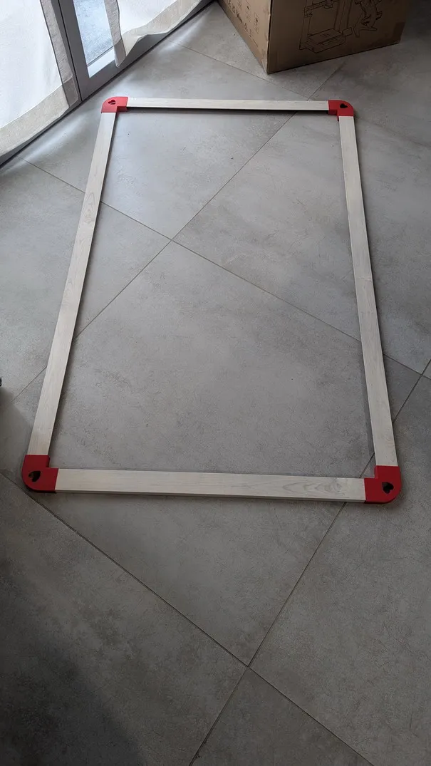 Your Frame: 3D Printed Corners for Wood Profiles - Free 3D Print Model ...