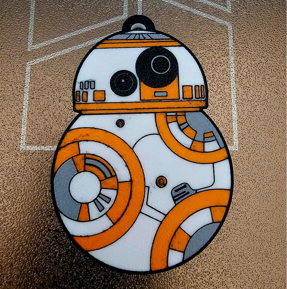 llavero bb8 por Shuren - MakerWorld