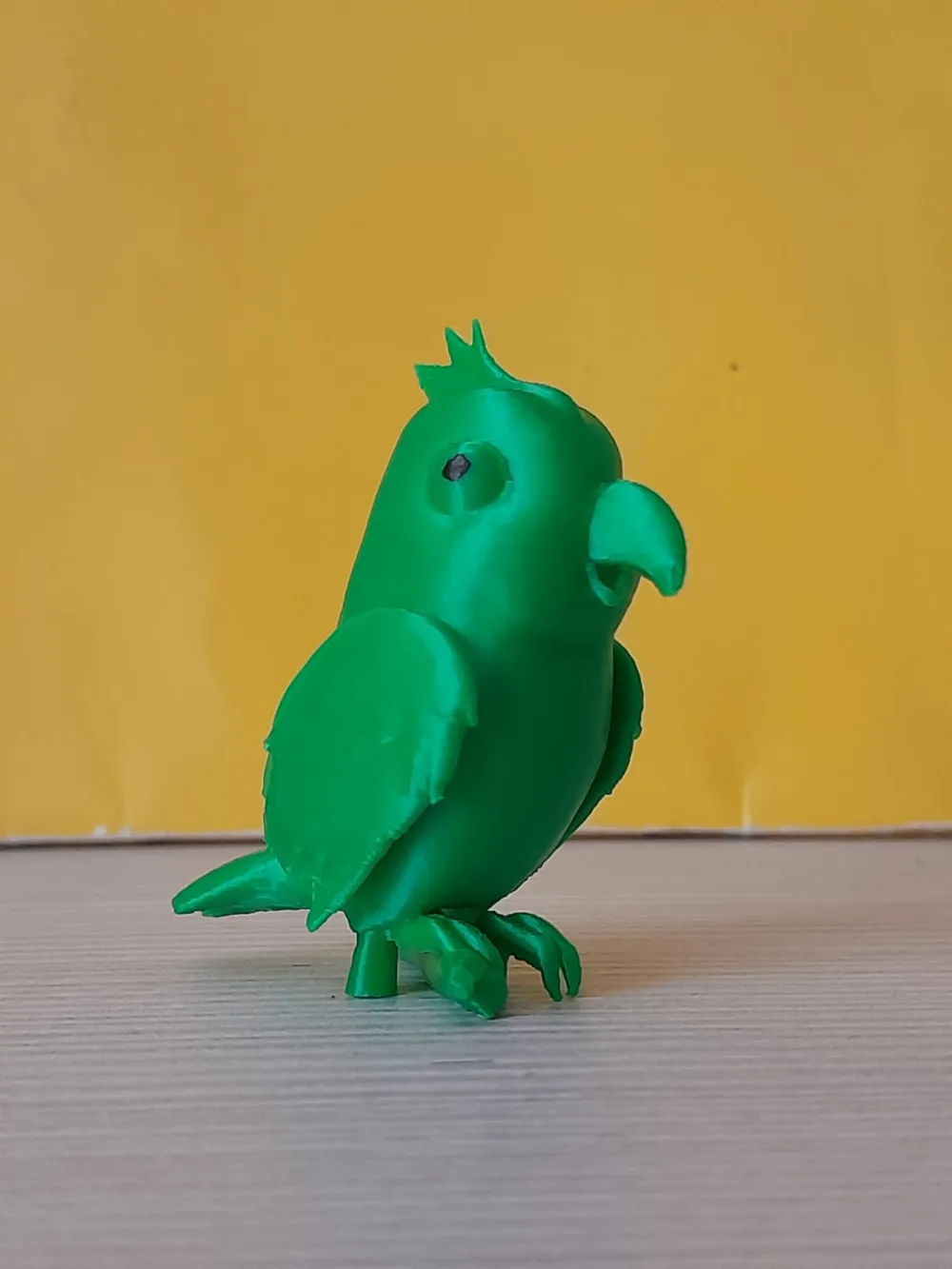 Parrot on a Branch: Super Cute - Free 3D Print Model - MakerWorld