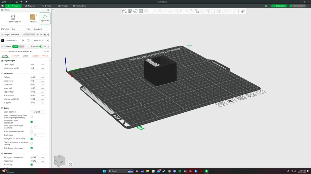 Firestick remote holder by jlloyd24 MakerWorld: Download Free 3D Models