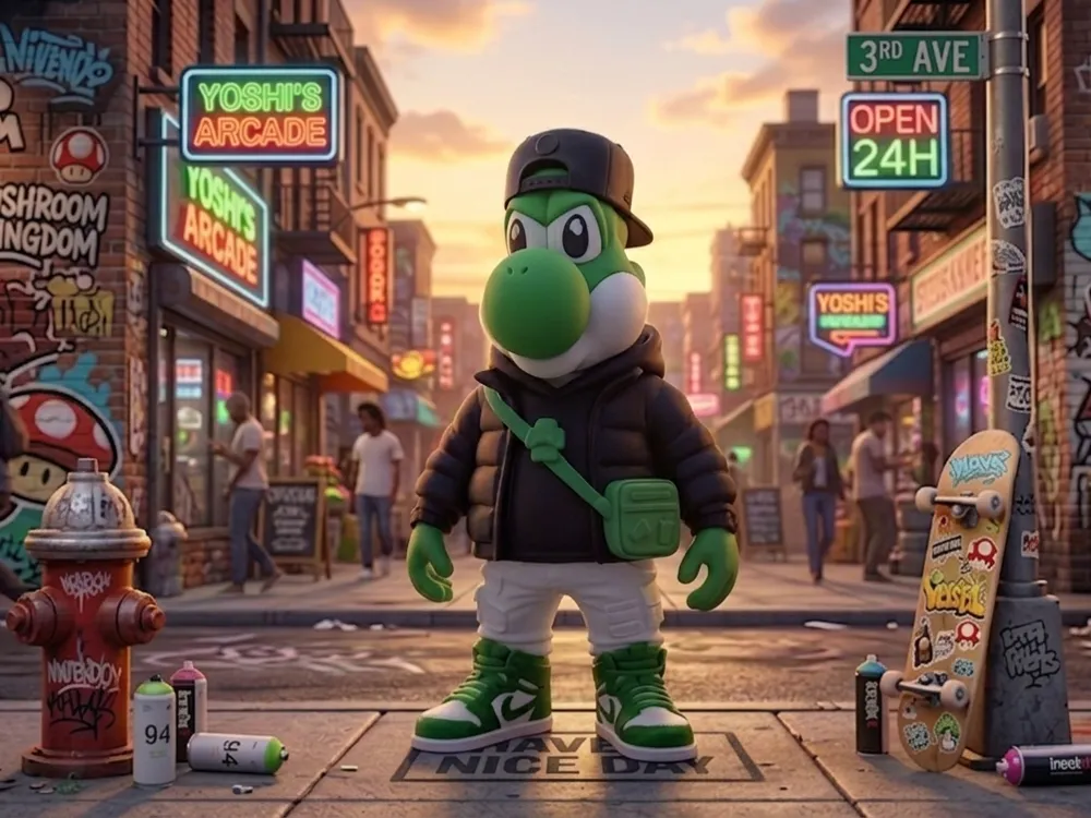 Urbain yoshi - Free 3D Print Model - MakerWorld