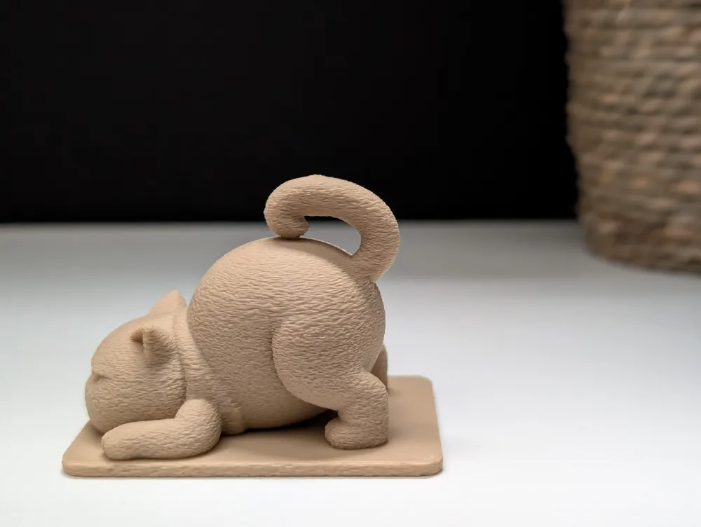 Grumpy Cat Does Yoga (Badly) by yap MakerWorld: Download Free 3D Models