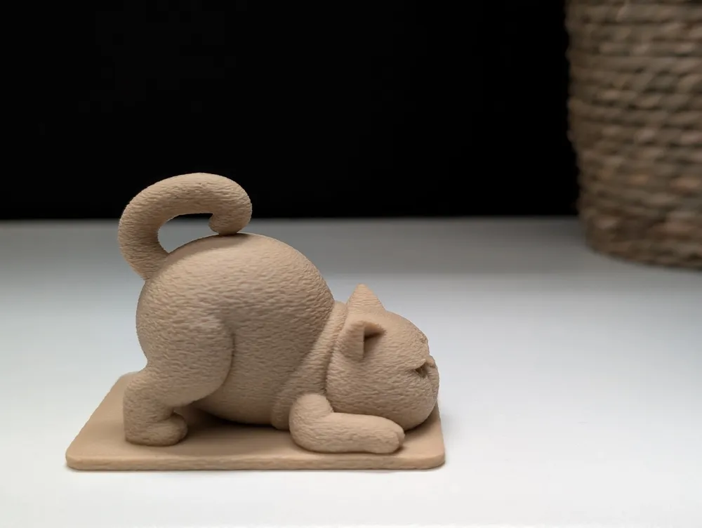 Grumpy Cat Does Yoga (Badly) by yap MakerWorld: Download Free 3D Models