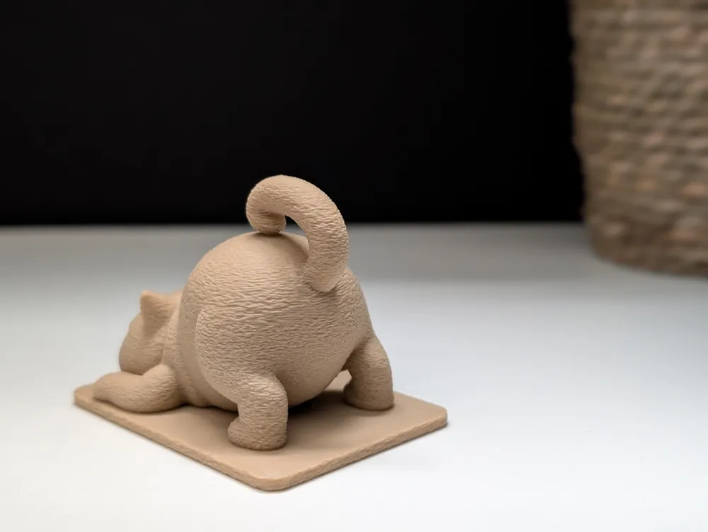 Grumpy Cat Does Yoga (Badly) by yap MakerWorld: Download Free 3D Models