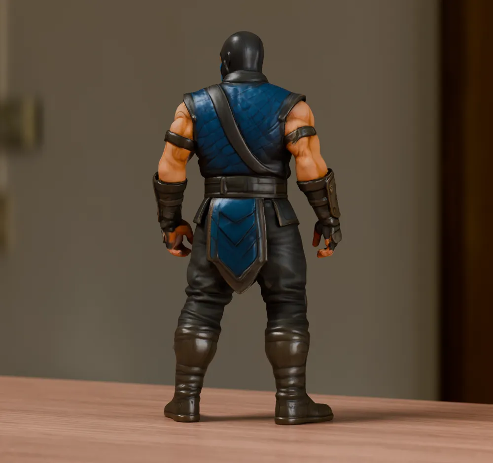 Sub-Zero (Mortal Kombat) by Budahazi_Design MakerWorld: Download Free ...