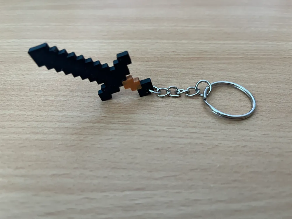 Minecraft keychain tools v_1 by LukeWorkshop - MakerWorld