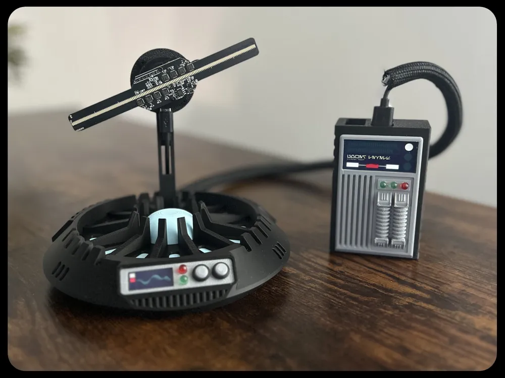 Star Wars Hologram Fan Emitter - Free 3D Print Model - MakerWorld