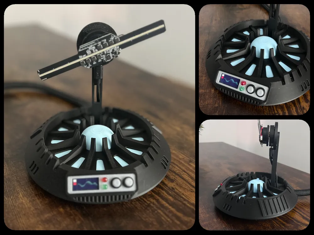 Star Wars Hologram Fan Emitter - Free 3D Print Model - MakerWorld