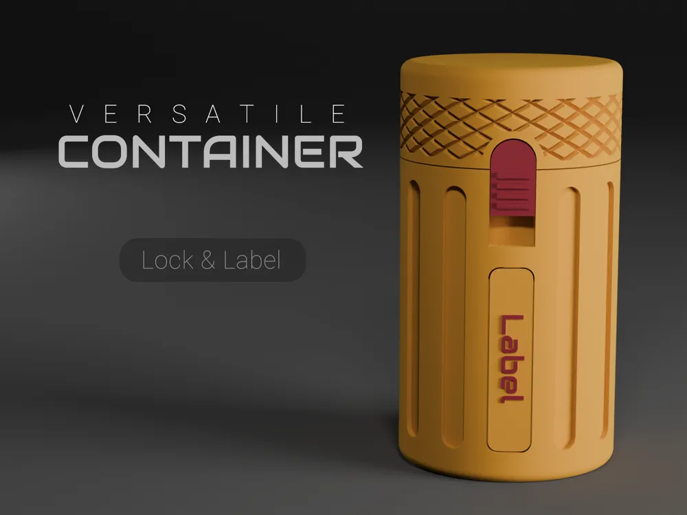 Versatile Storage Container by compute4you MakerWorld: Download Free 3D Models