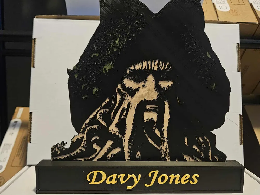 Pirates of the Carribean Davy Jones Display! - Free 3D Print Model ...