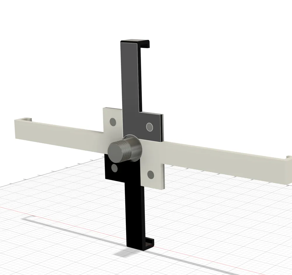 Portable 14" monitor stand with tilt and rotate - Free 3D Print Model ...