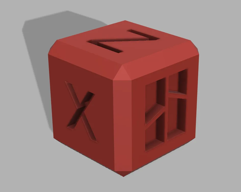 Bambulab calibration cube aka VORON by prdak27 - MakerWorld